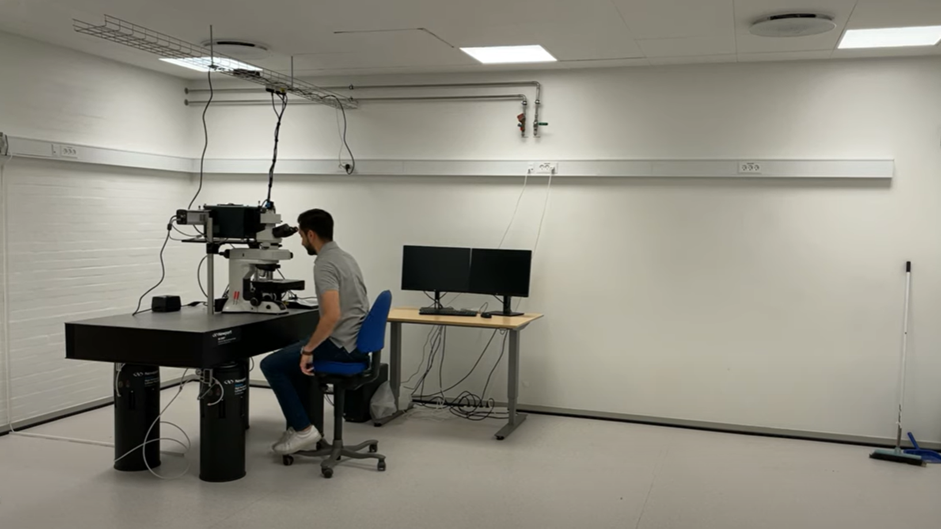 Nikon microscope installation at DTU